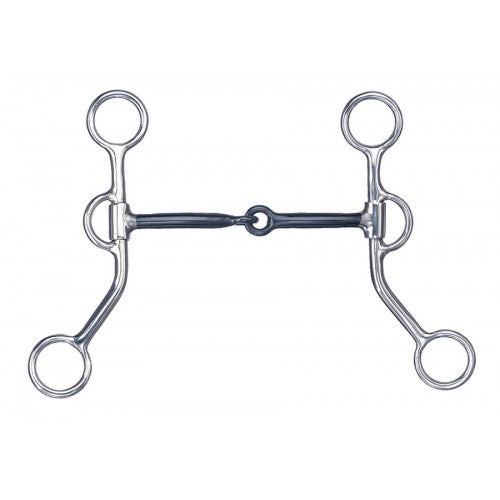 Short Shank Snaffle Bit by Metalab® – Stone Creek Western Shop