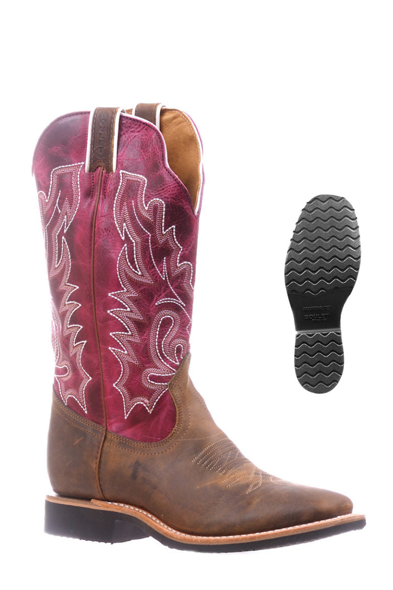 Cranberry Maxumlite™ Sole Women's Boot by Boulet® – Stone Creek Western ...