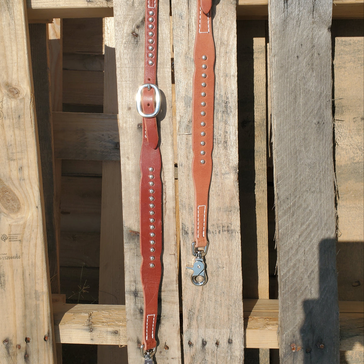 Leather & Spots Wither Strap by Western Rawhide® – Stone Creek Western Shop